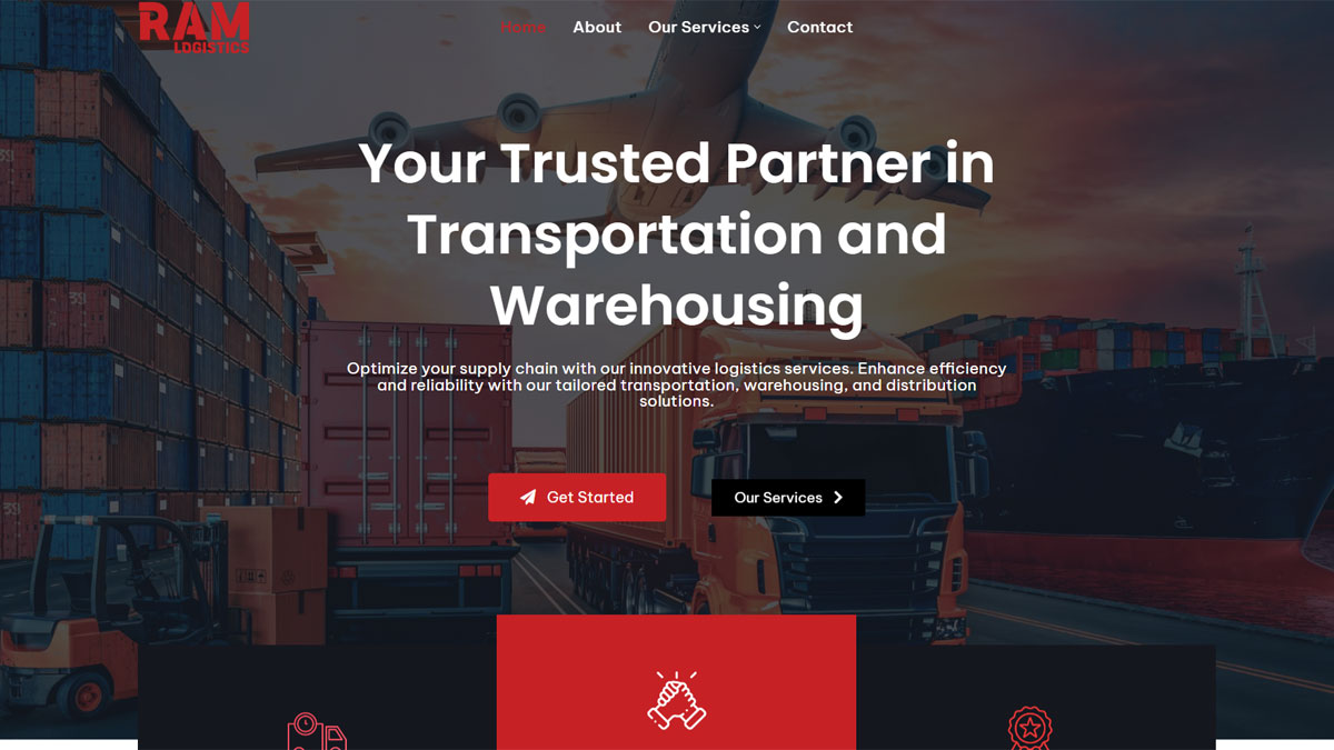 RAM Logistics UK - Get in Touch for Reliable Logistics Services